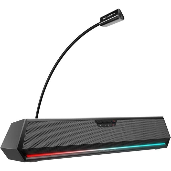 Hecate G1500 Bar Barre De Son Pc Gaming, Rgb Lumineux, Microphone ...