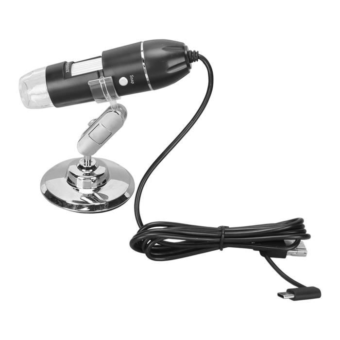 Microscope numérique portable - FDIT - Grossissement 50X à 1600X - 8 ...