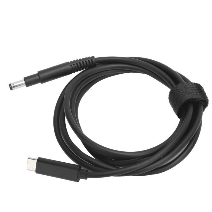 Câble de charge Type‑C, adaptateur d'alimentation pour ordinateur ...