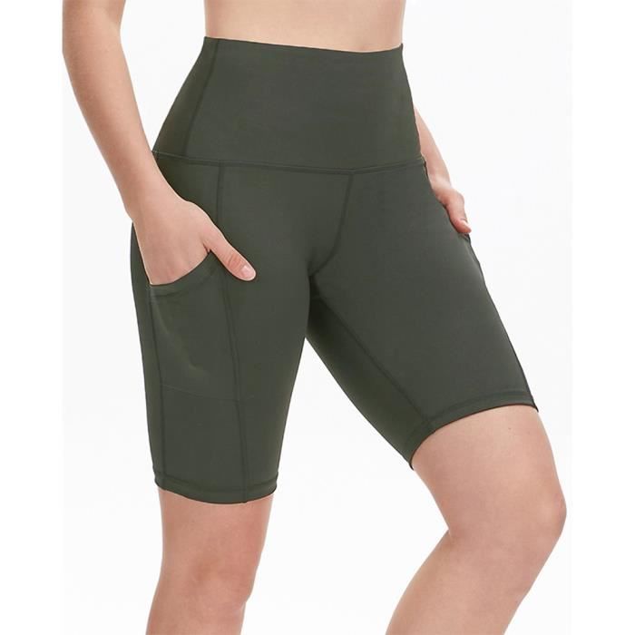 Shorts de Marque Luxe sport serré vert femme cargo Grande VêTements ...