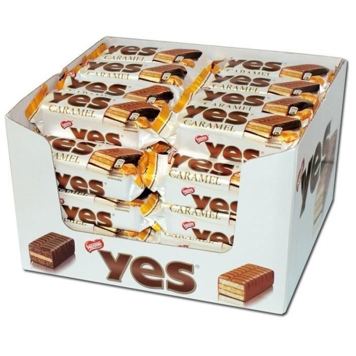 Nestlé YES caramel, Torty, gâteau, 48 pièces - Cdiscount Au quotidien