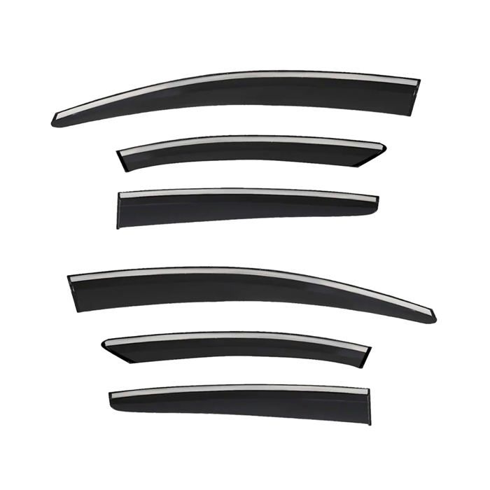 Déflecteurs De Vent Pluie D'air pour Peugeot 3008 2016-2023 Acrylique 4 ...