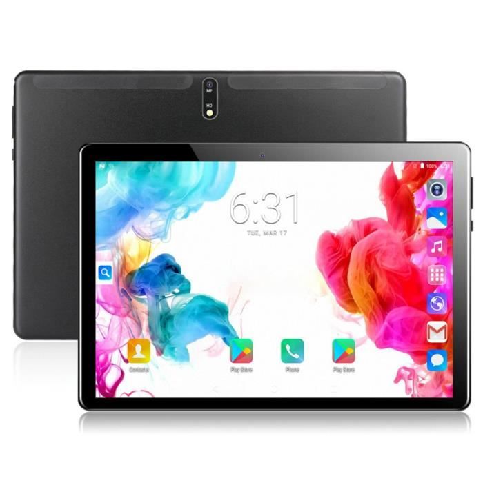 10 pouces WiFi tablette PC Android 9.0 tablette grand écran RAM 2G ...