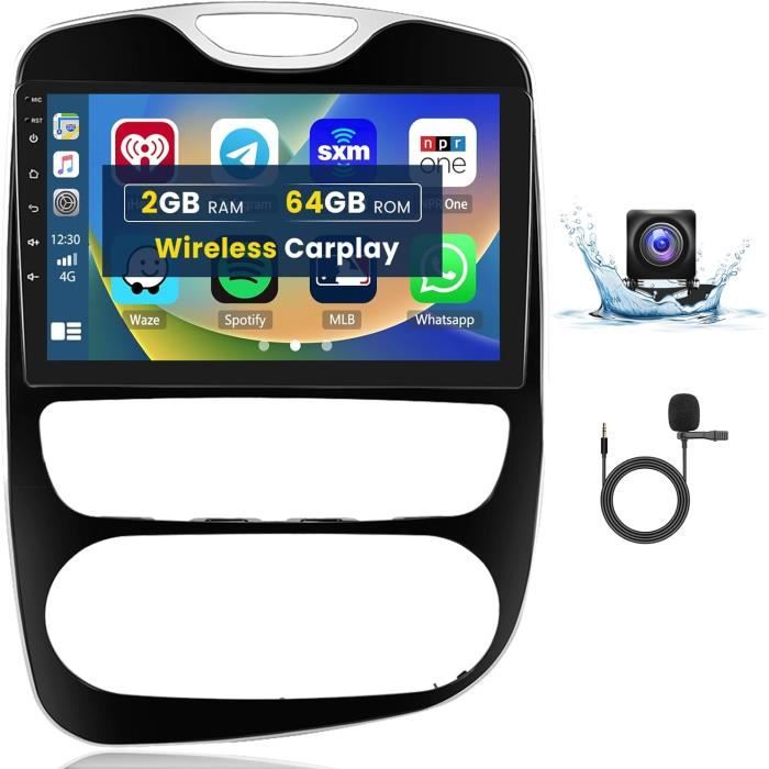 2G+64G Pour Renault Clio 4 2012 2013 2014 2015 2016 2017 2018 Autoradio ...