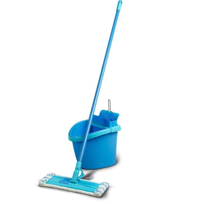 SPONTEX Kit Balai Plat & Seau Magic Hook + 1 Recharge - Essorage ...