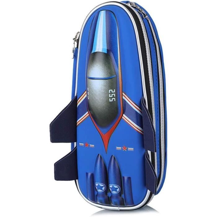 Trousse Scolaire Enfant Motif Originale Avion Trousse-Étui à Crayons ...