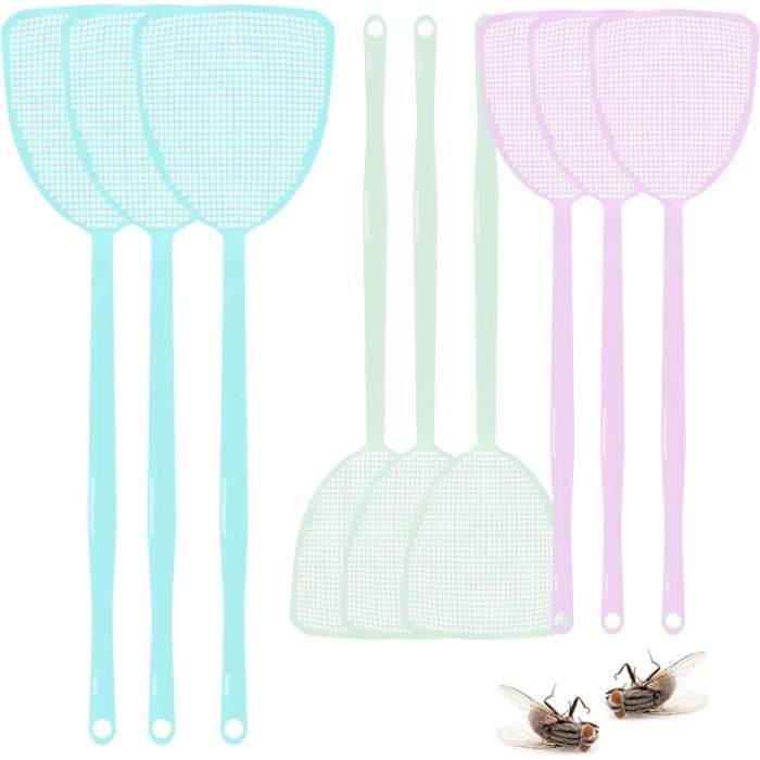 LacyMC 9 Pièces Tapette à Mouches,Lutte Antiparasitaire ManuelleMouche ...