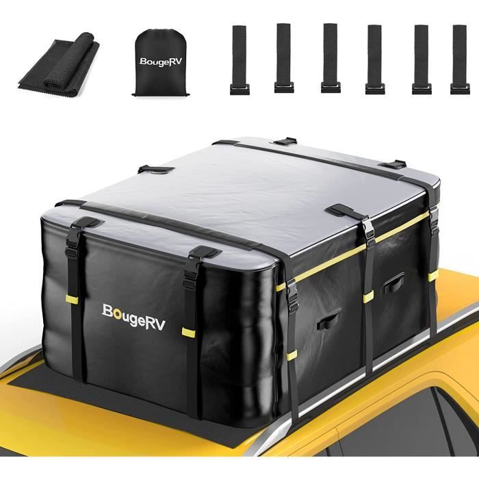 BougeRV Coffre de Toit de Voiture Pliable avec Tapis antidérapant ...