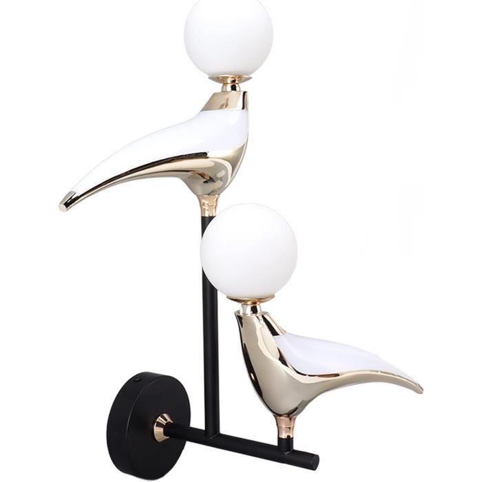 Applique Murale Led, Applique Murale Oiseau Moderne Rotative 110‑240V ...