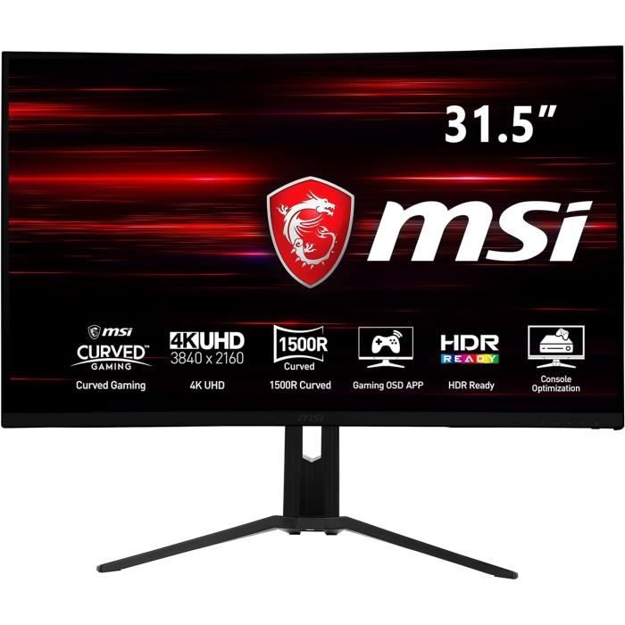 Optix Mag321Curv - Écran Gaming Incurvé 31,5", Dalle Va 1500R ...