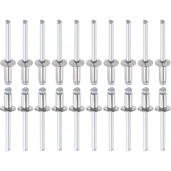 5Mm X 10Mm (Dxl) Aveugle Rivets - 50Paquet - Bien Pour Machines ...