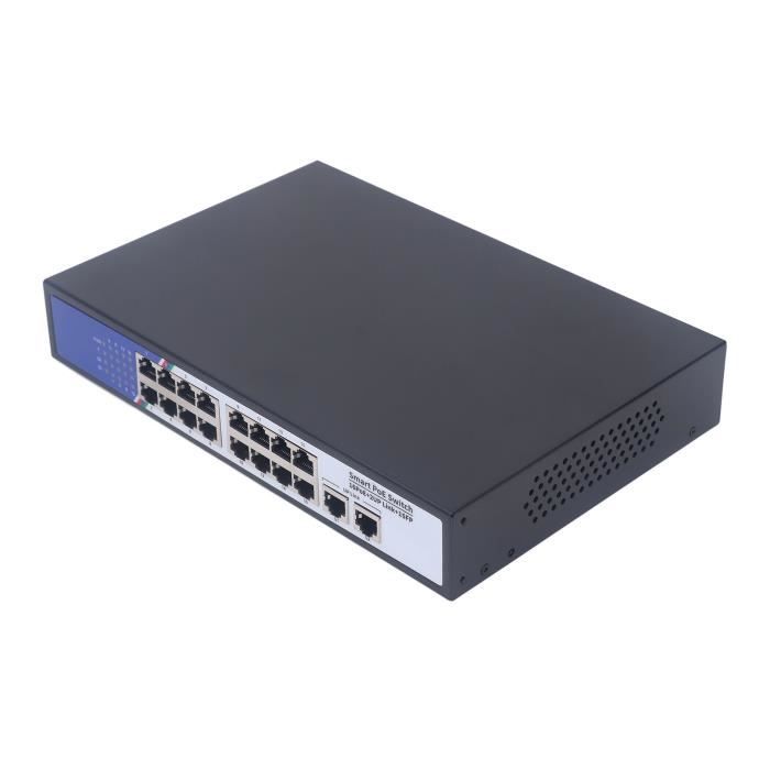 Commutateur Ethernet YOSOO - 18 ports - Intelligent Bureau Maison RJ45 ...