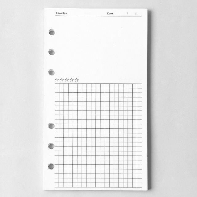 CARNET DE NOTES,Style10-A5--Carnet de notes A5, A6 avec agenda à ...