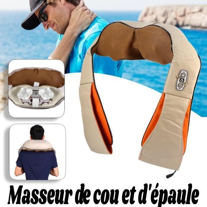 RA15007-Masseur du Cou Appareil de Massage Nuque - Avec de Chaleur et 8 ...