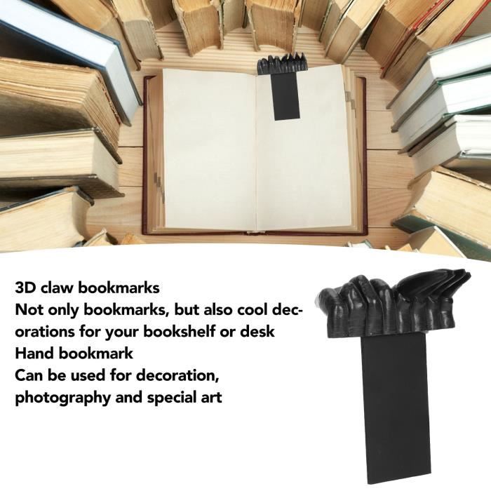 Signet De Main Marque-Page 3D Creep Demon Main, Doigt Effrayant ...