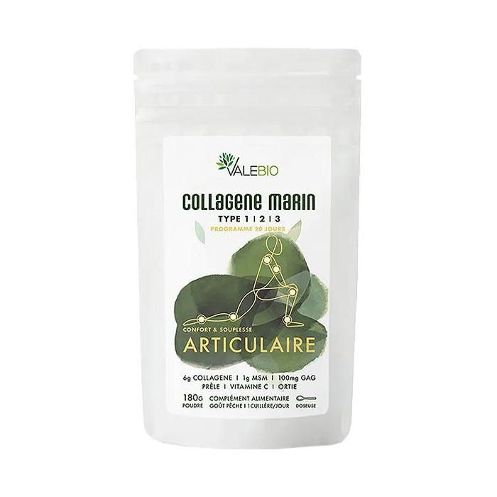 Valebio Collagène Marin Type 1,2 et 3 180g - Cdiscount Santé - Mieux vivre