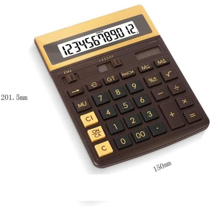 Calculatrice De Bureau Calculatrices Grand Écran, Calculatrice De ...