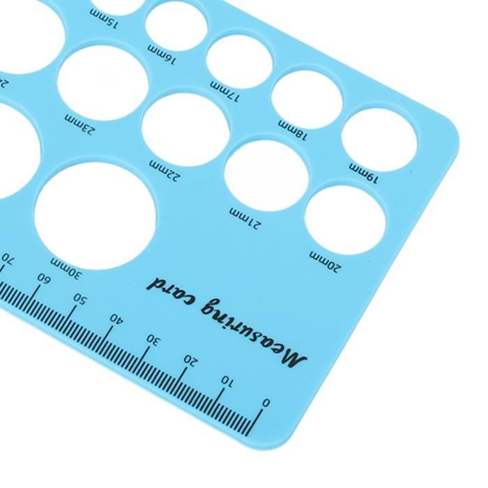 VGEBY Règle de mamelon en silicone Règle de mesure de mamelon pour mère ...