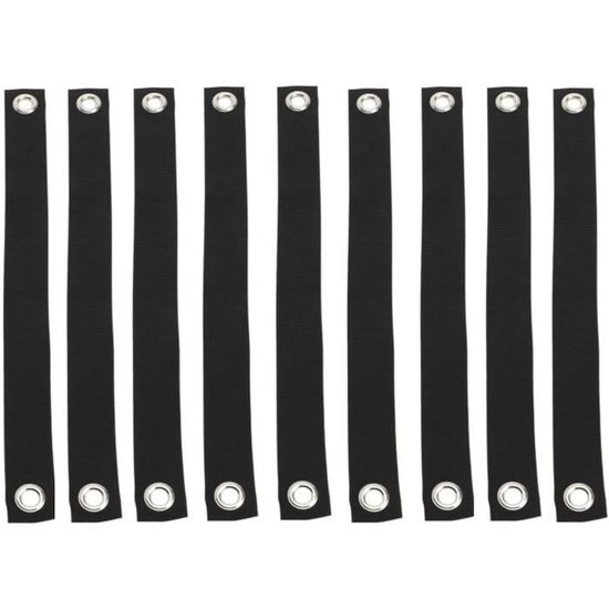 Lot De 9 Sangles Darbres Avec œillets Pour Hauban Tuteur En Nylon 43