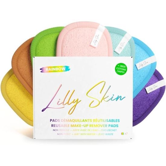 Pads Démaquillants Lavables Et Réutilisables - Lingettes Carrées ...