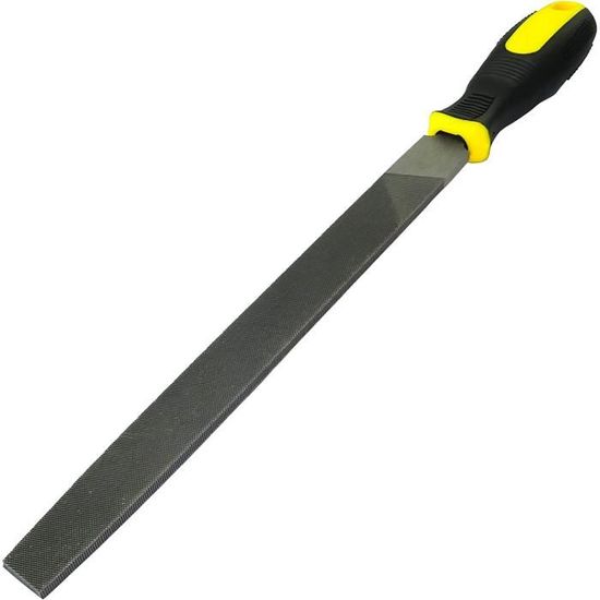 Lime d'Affûtage Métallique Plate Fine d'Acier - Longueur 250mm - Outils ...