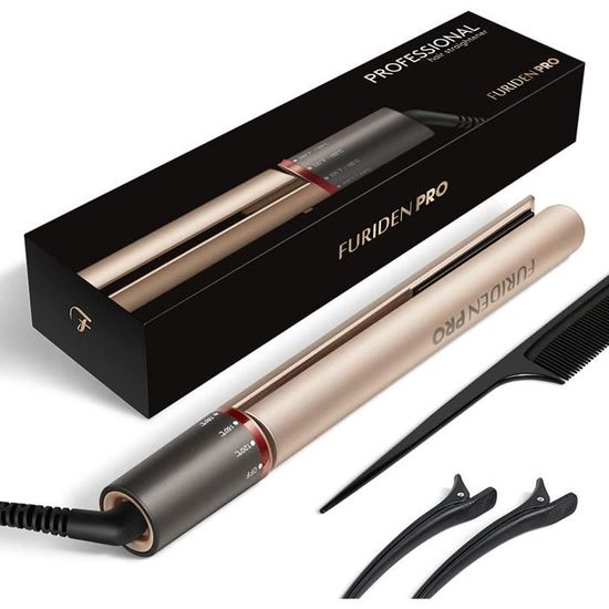 Lisseur Cheveux Fer a Lisser 2 en 1 Lisseur Boucler Professionnel Salon ...