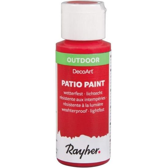 Rayher Hobby Rayher Patio Paint 59 ml Rouge cerise - 38610286 ...