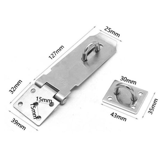 Loquet de porte - Acier inoxydable - 5 pouces - Facile à installer ...