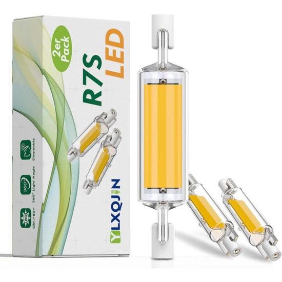 R7S 78Mm Led Dimmable, 10W Ampoule Led R7S 78Mm Lampe, R7S Led 78Mm ...