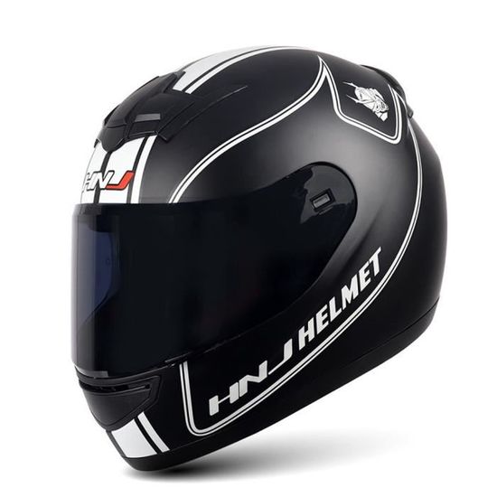 Casque De Moto Personnalis Klaxon Motocross Visage Complet Respirant ...