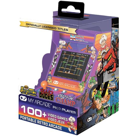 Console Portable My Arcade Pico Player Data East Hits 108 Jeux