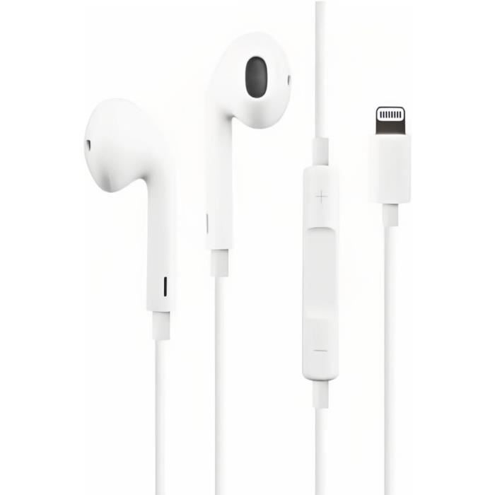 Ecouteurs Pour iPhone Ecouteurs Intra Auriculaires Filaires in Ear ...