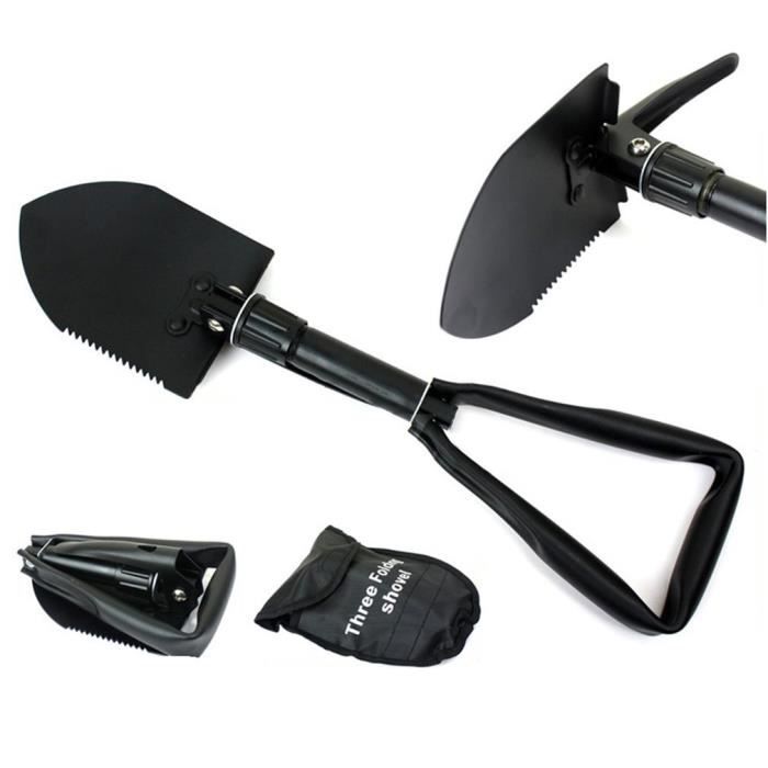 WJ Pelle De Camping Pliante Multifonctionnelle - Cdiscount Jardin