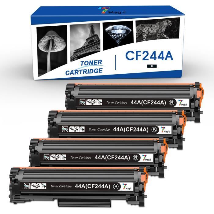 7MAGIC Compatible CF244A 44A 4 noir Cartouche de Toner Compatible pour ...