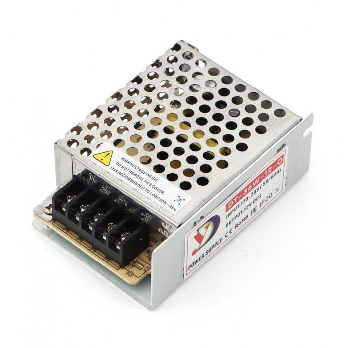 Transformateur - JANDEI - 110/220V AC à 12V DC - 36W - 3A ...