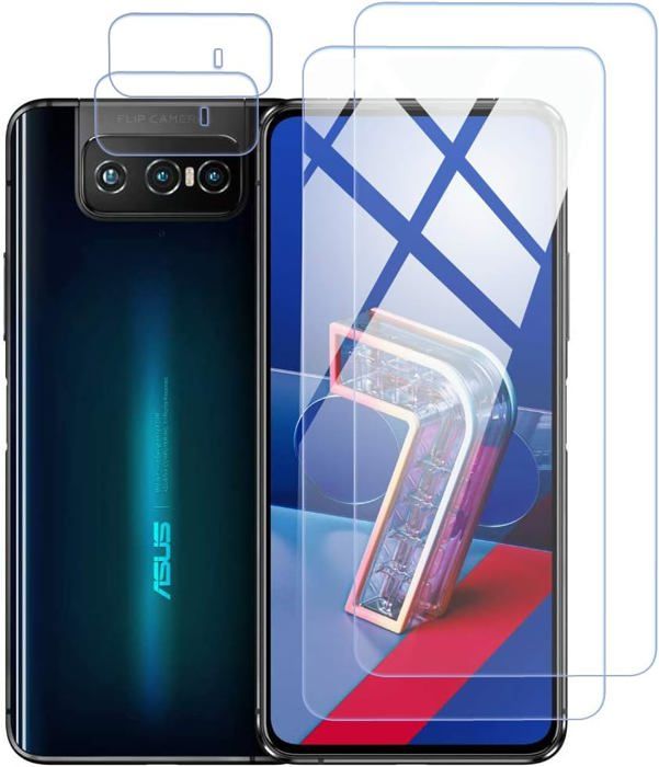 Verre Trempé Pour ASUS ZenFone 7/ ZenFone 7 Pro Caméra Arrière ...
