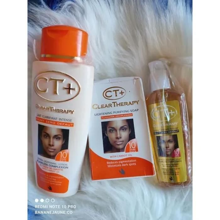 Gamme de soins - CT+ - Mini Gamme CT+ - Lait 250ml - Savon & Huile de ...