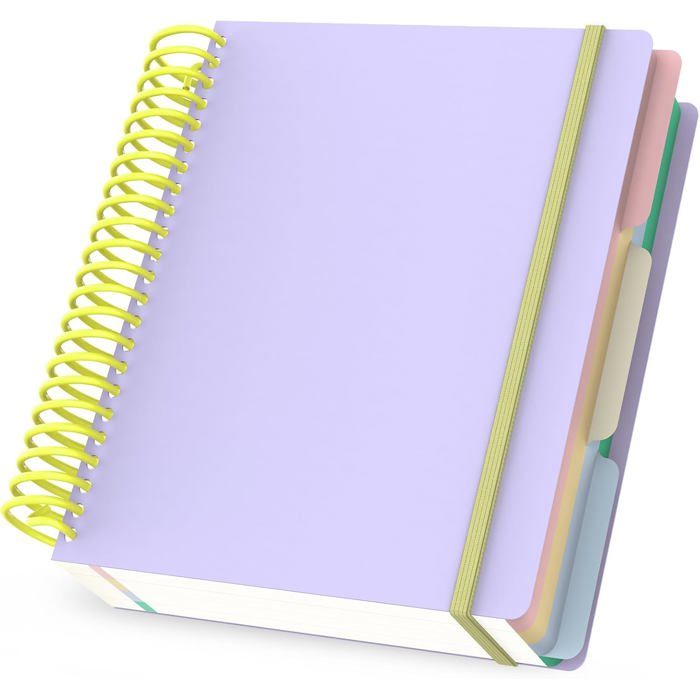 Cahier Ligné A5-1 PC Carnet Spirale 16.3x20.5cm - 90g/m² Papier Ligné ...
