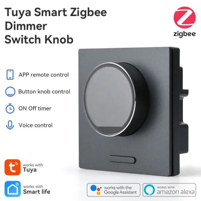 Tuya Smart Dimmers avec bouton de lumières d'écran d'affichage LED ...