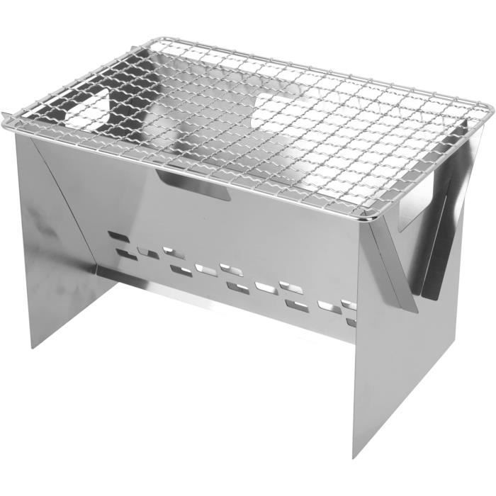 Barbecue Portable, Acier Pliable Barbecue Kabab For Table Extérieur ...