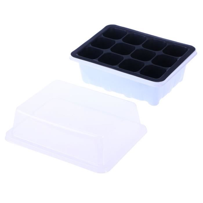 Plateau de semis Sprout Plate 12 Cavity Pépinière Pots Plateau ...