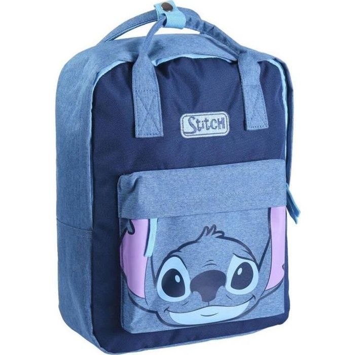 Sac à Dos Disney Stitch 36cm - - - Ocio Stock Noir - Cdiscount ...