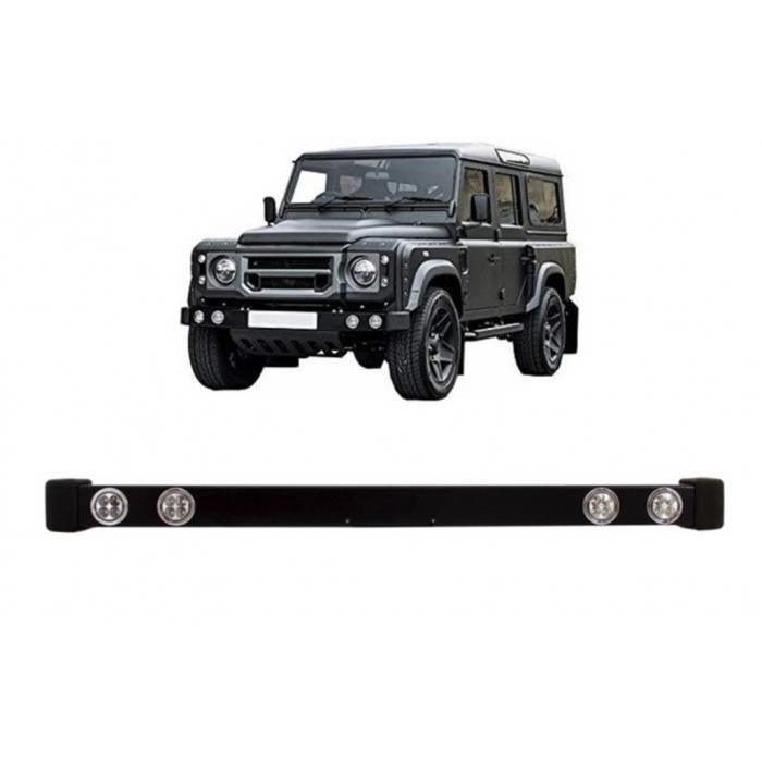 Pare-chocs Avant Pour Land Rover Defender LED DRL Lampes 90-16 Bumper ...