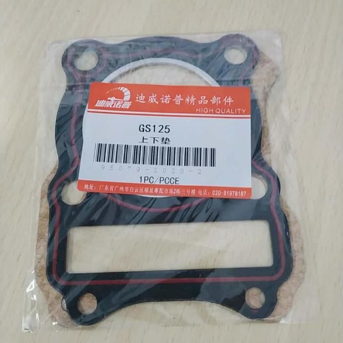 GS125 - Jeu De Joints De Tête De Cylindre Pour Moto, Pour Suzuki Gs125 ...