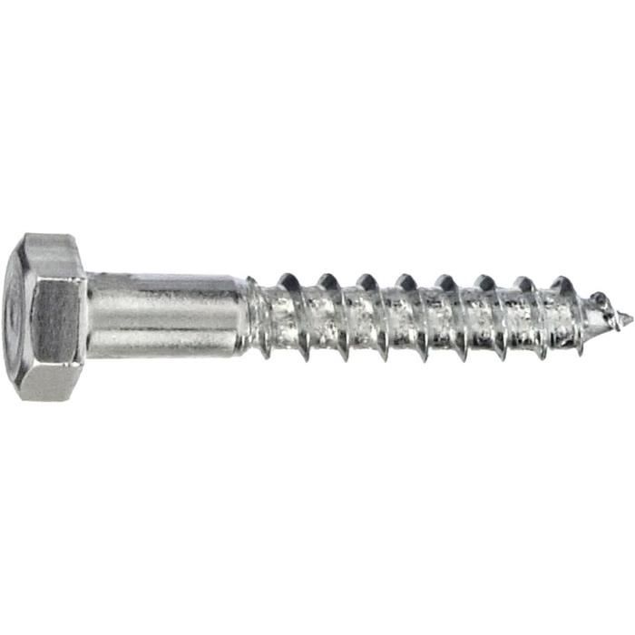 Kl3146050 Vis À Bois 6 Pans Galvanisés 1000 G 6 X 50 Mm[n2881 ...