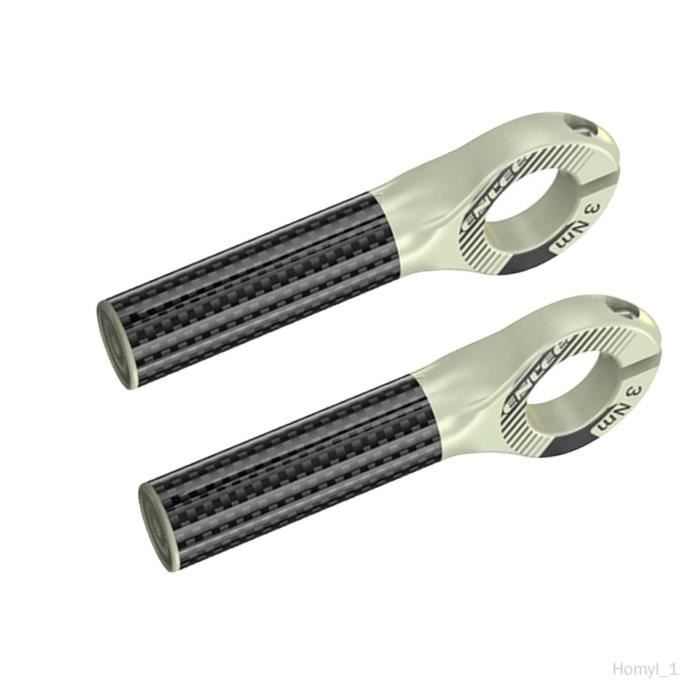 2x embouts de guidon de vélo de montagne embouts de barre de vélo ...