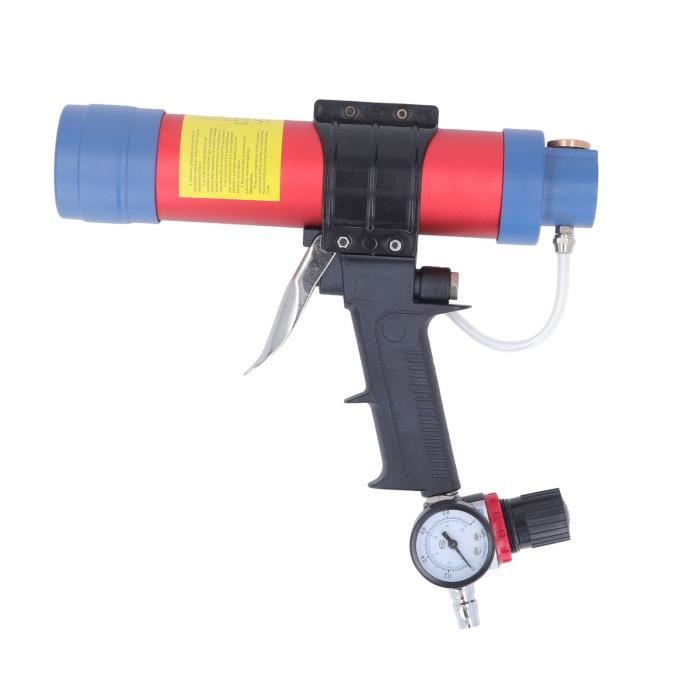 Pistolet à mastic Pistolet à Calfeutrer à Air Capacité de 310 Ml ...