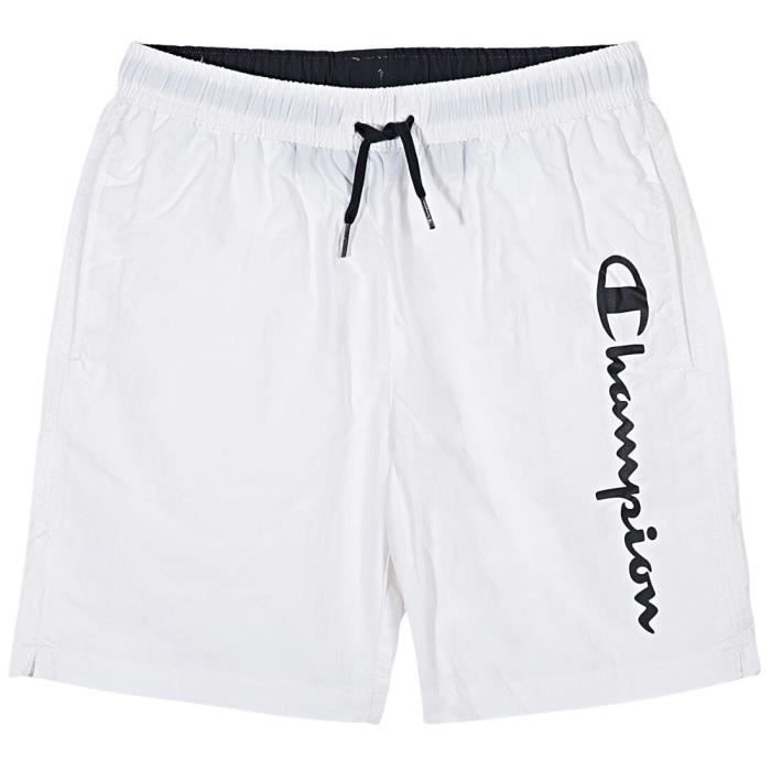 Bermuda long Champion Cml Logo - wht - S Wht - Cdiscount Prêt-à-Porter