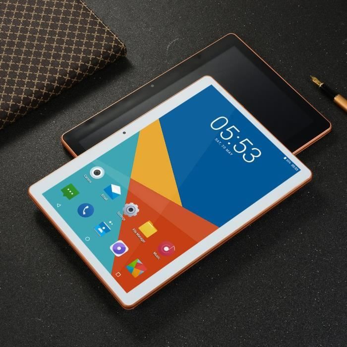 Tablette 10.1 Pouce HD Grand Écran Android 8.10 Version Mode Tablette ...