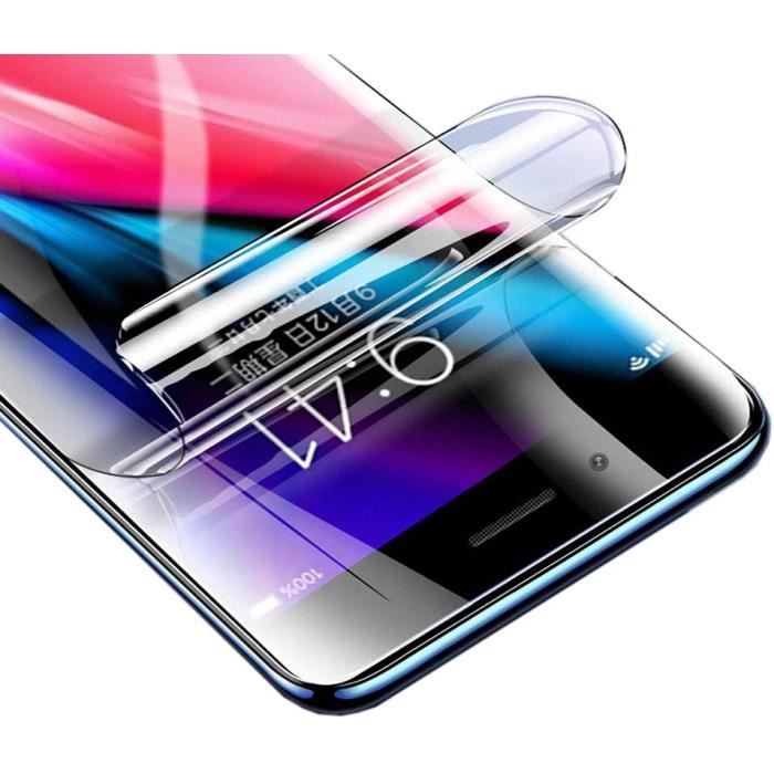 Film Hydrogel Protecteur Pour Iphone X-Iphone Xs, 2 Pièces Transparent Doux Protecteurs D'Écran ...